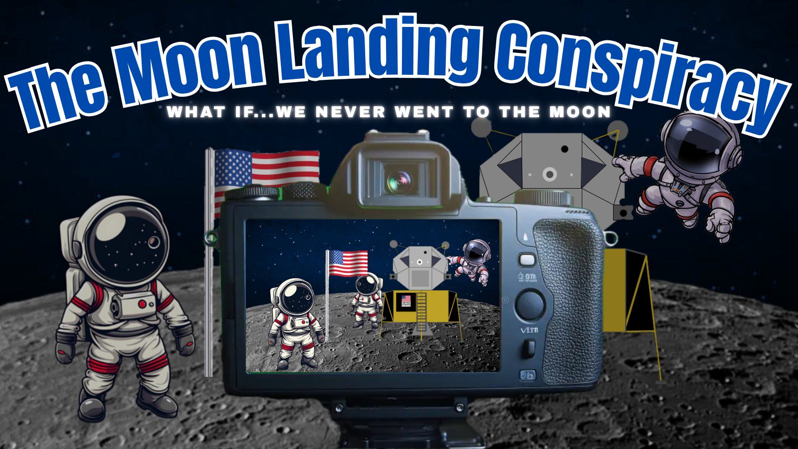 The Greatest Hoax in History? The Moon Landing Conspiracy. - UA Twitch